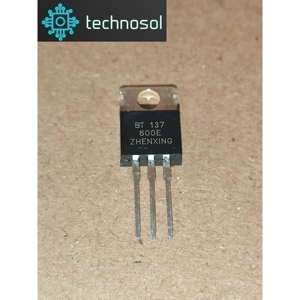 Transistor Bt137-600e Bt 137 600 E To-220 Original | Shopee Brasil