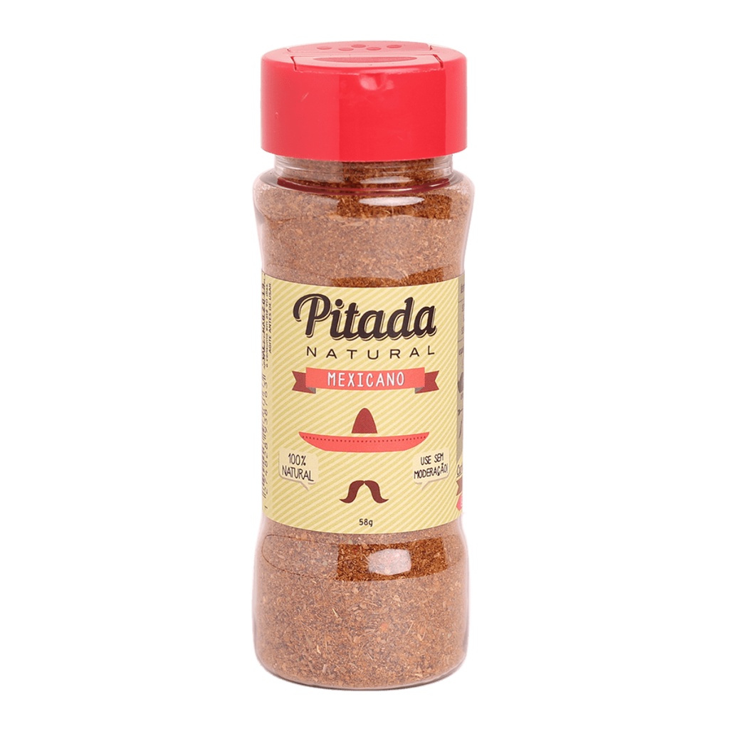 Tempero Mexicano Pimenta Calabresa Chilli Pitada Natural 50g | Shopee ...