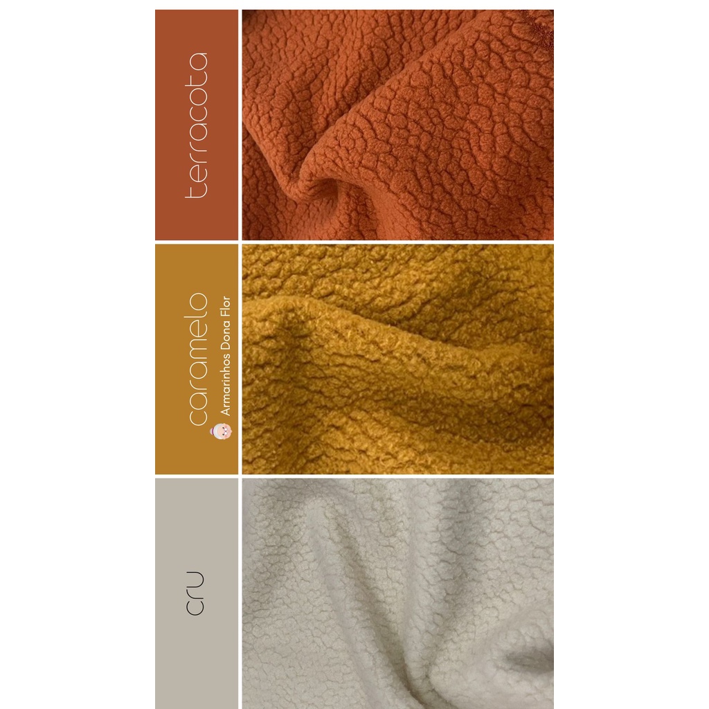 RECORTE SHERPA Unifloc 40X80cm | Shopee Brasil