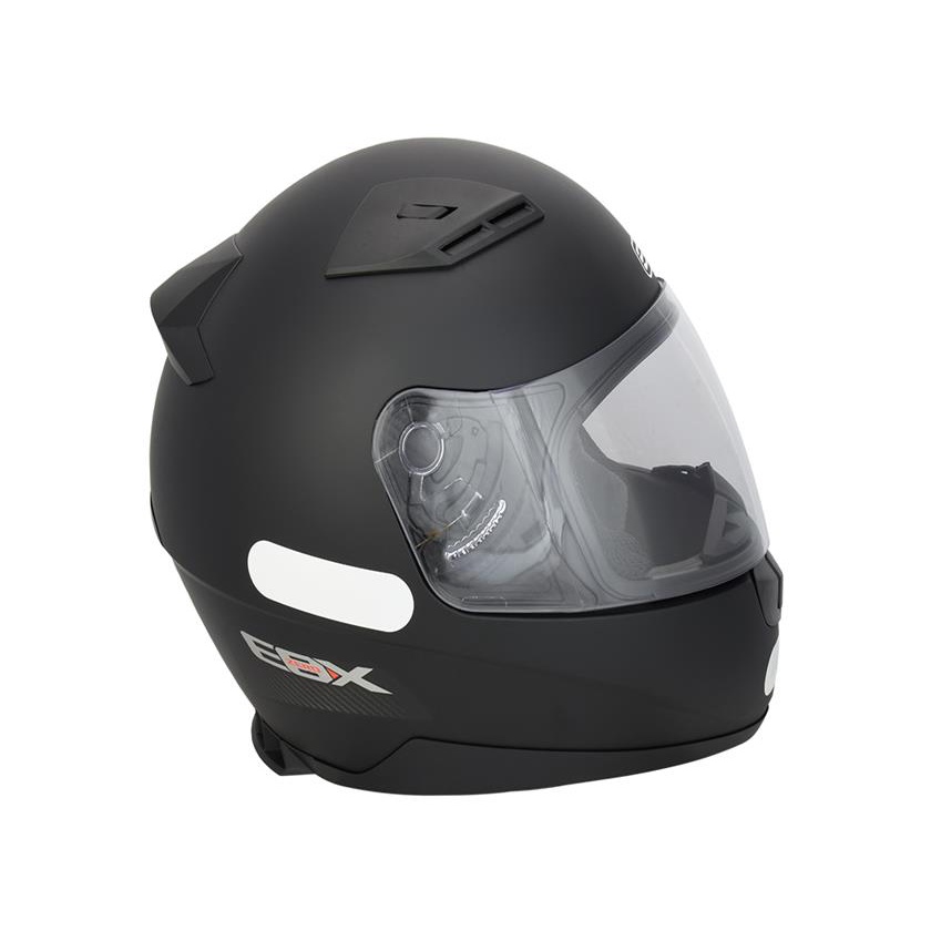 Capacete Moto Fechado E0x Solid Preto Fosco Viseira Cristal | Shopee Brasil