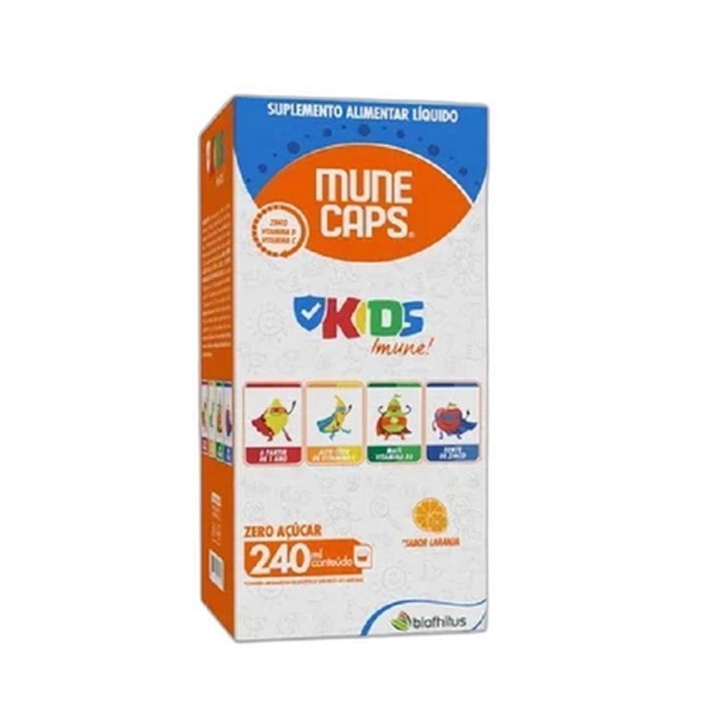 Suplemento Kids Imune 240ml Sabor Laranja | Shopee Brasil