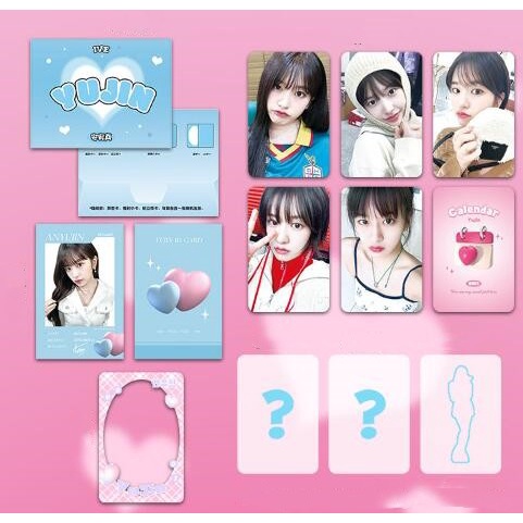 LIZ REI GAEUL YuJin LEESEO WONYOUNG IVE Kaji Card Collection Holograma ...