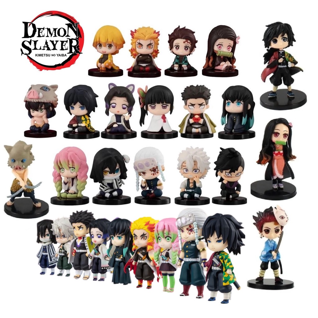 Demon Slayer - Kimetsu no Yaiba - Action Figures - Figuras de Ação ...
