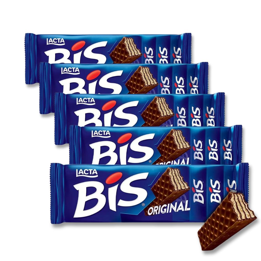 Bis Chocolate ao Leite Lacta Kit 5 Caixas - 20 unidades 126g | Shopee ...