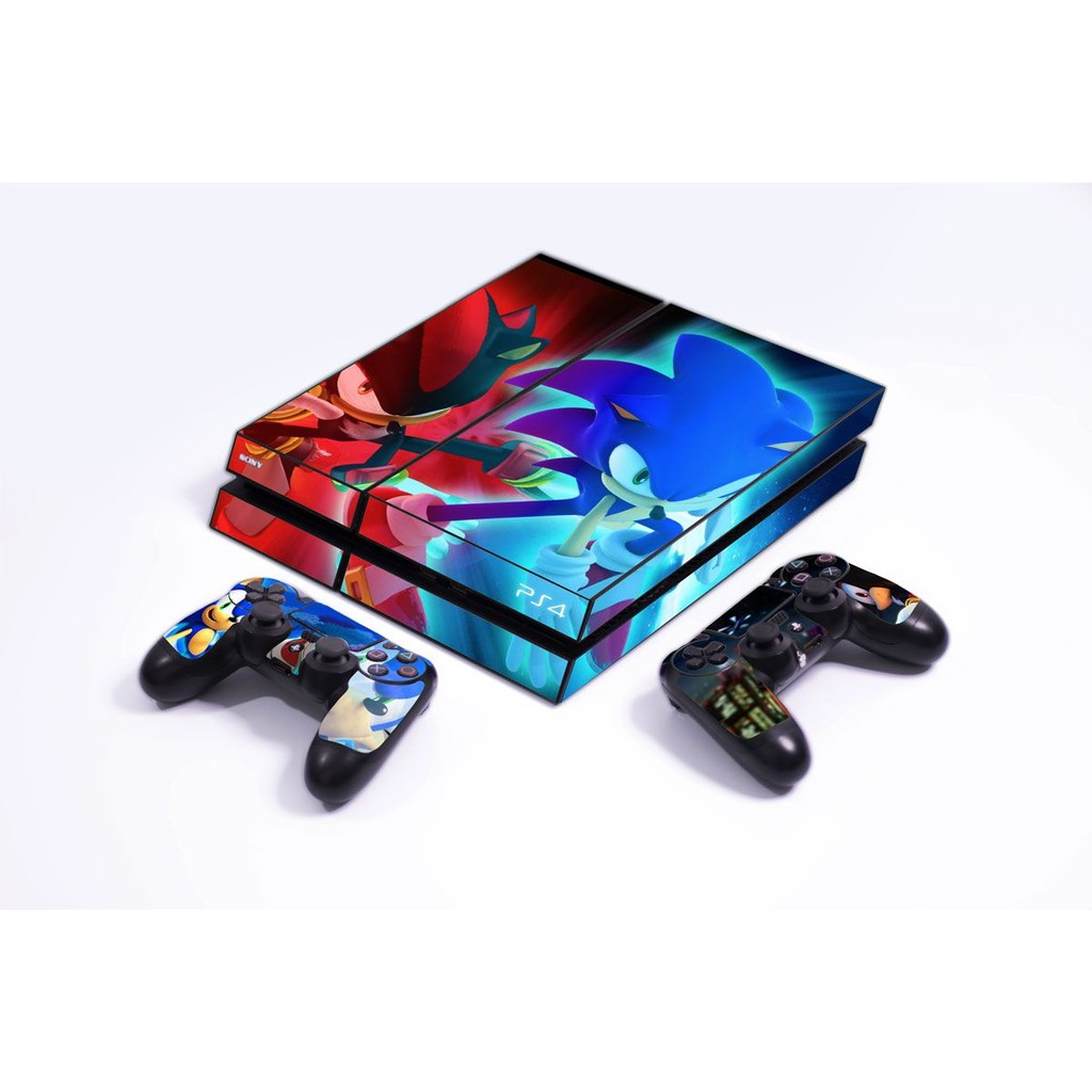 Skin para PS4 Fat Sonic e Shadow | Shopee Brasil