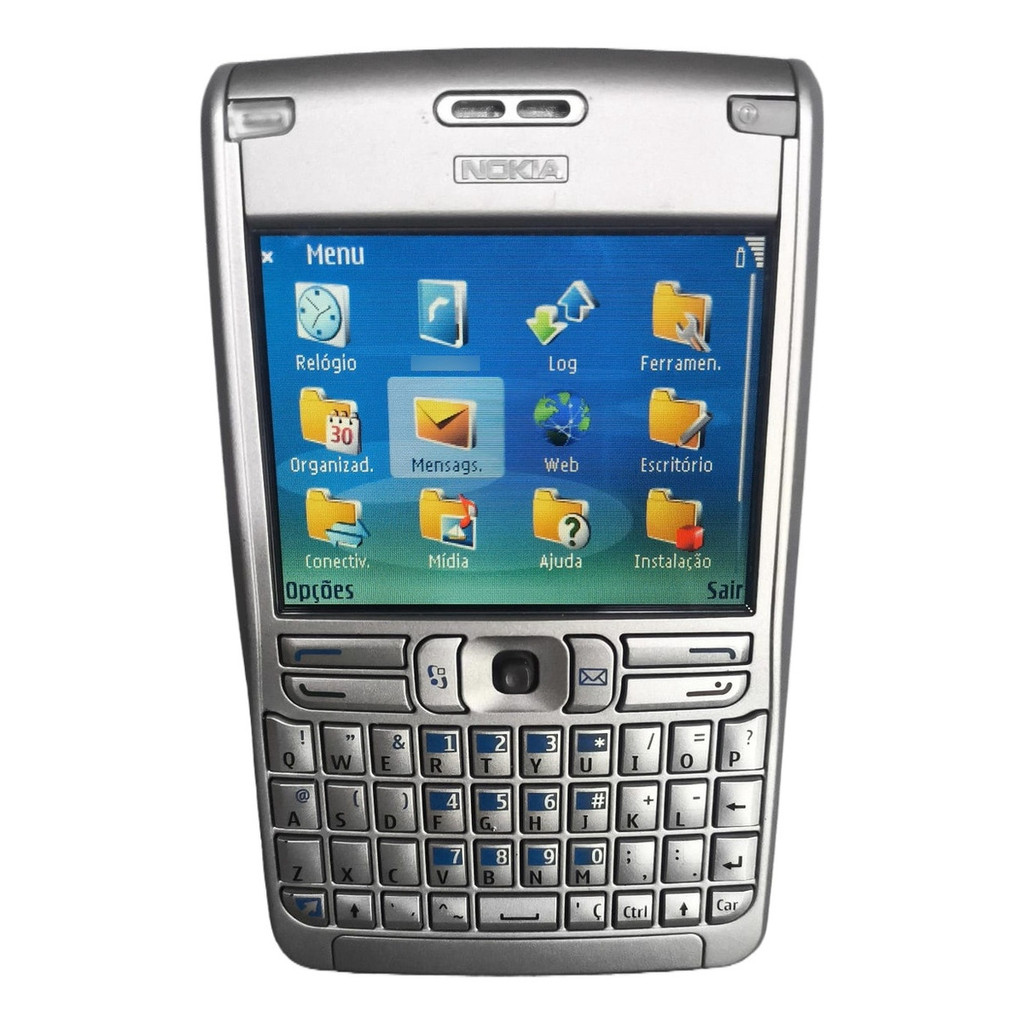 Nokia E62-1 E-series Prata Gsm Raridade Claro (usado) | Shopee Brasil