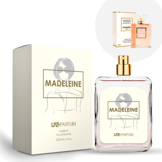 Perfume Feminino Madeleine LPZ PARFUM - 100ml | Shopee Brasil