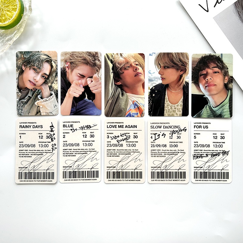 Kpop Idol V Kim Tae Hyung Layover Álbum Fotográfico Solo | Shopee Brasil