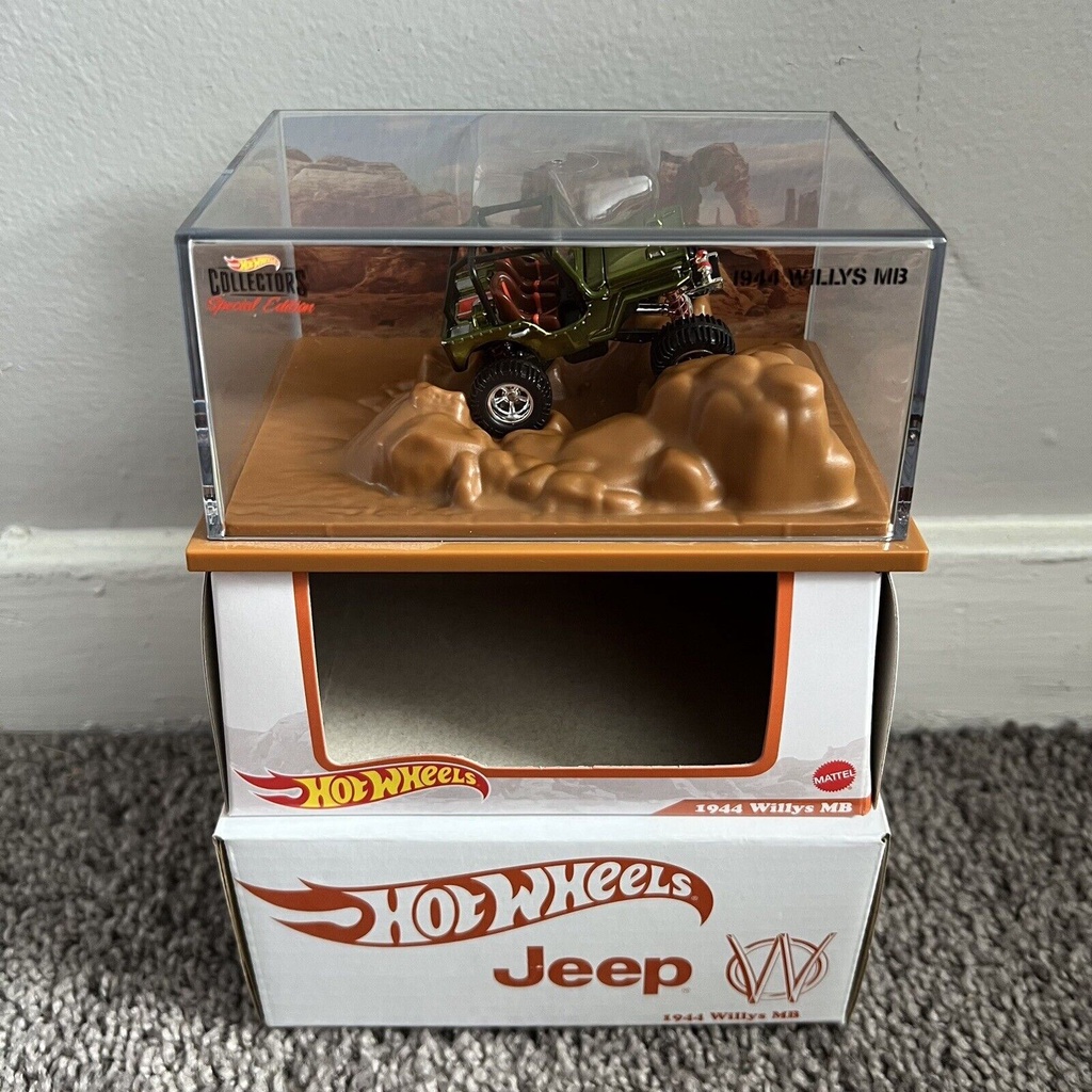 Hot Wheels HWC RLC 1944 Willys MB Rock Crawler Jeep offroad | Shopee Brasil