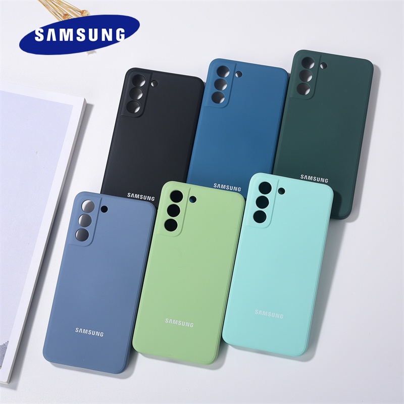 S23FE Estojo Original Samsung Galaxy S23 FE S21 Ultra Plus 5G Capa De Silicone Sedoso De Alta ...