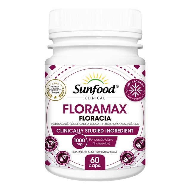 Floramax Floracia Extrato De Acácia 1000mg 60 Caps Sunfood | Shopee Brasil
