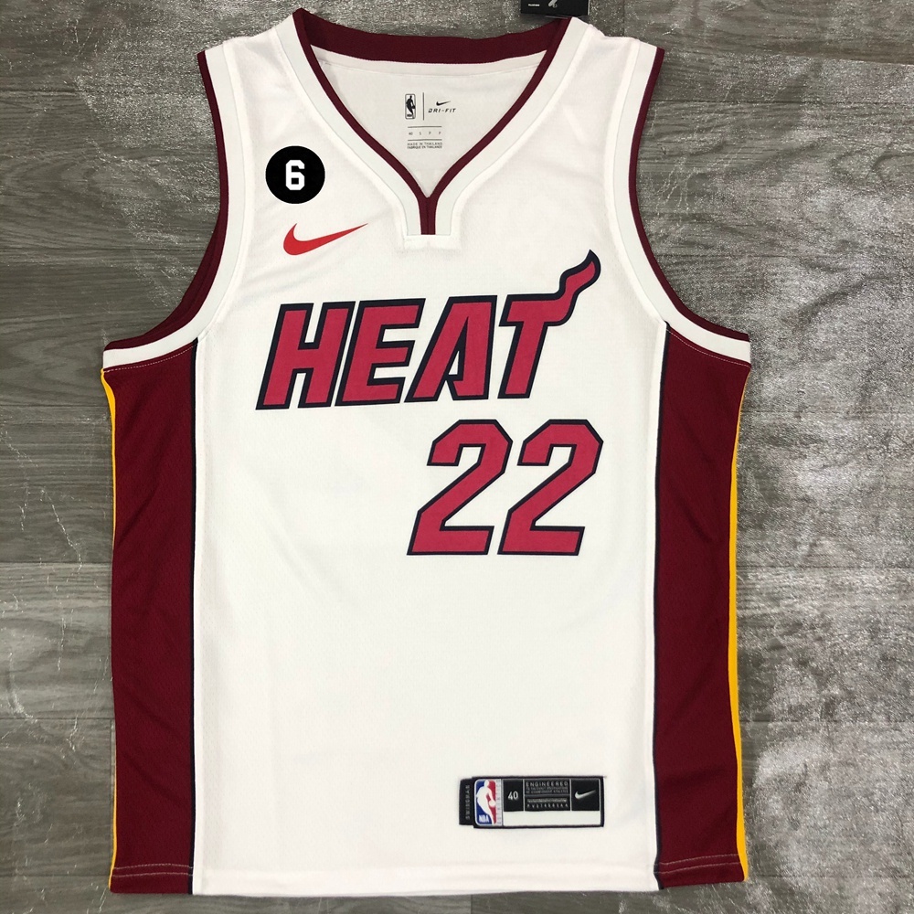 Camisa De Basquete Masculino Miami Heat Jimmy Butler 2023 Rising Star ...