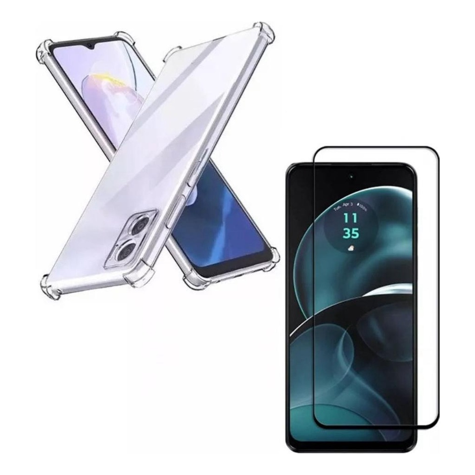 Capa Case Capinha Anti Impacto Para Moto G54 5G + Película 3D Vidro ... Capa Case Capinha Anti Impacto Para Moto G54 5G + Película 3D Vidro ...