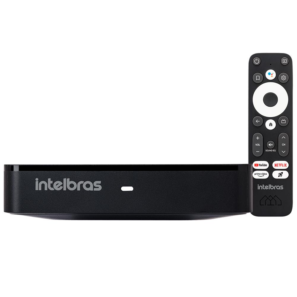 Smart Box Android TV Intelbras Izy Play Full HD Quad-Core Wi-Fi USB ...
