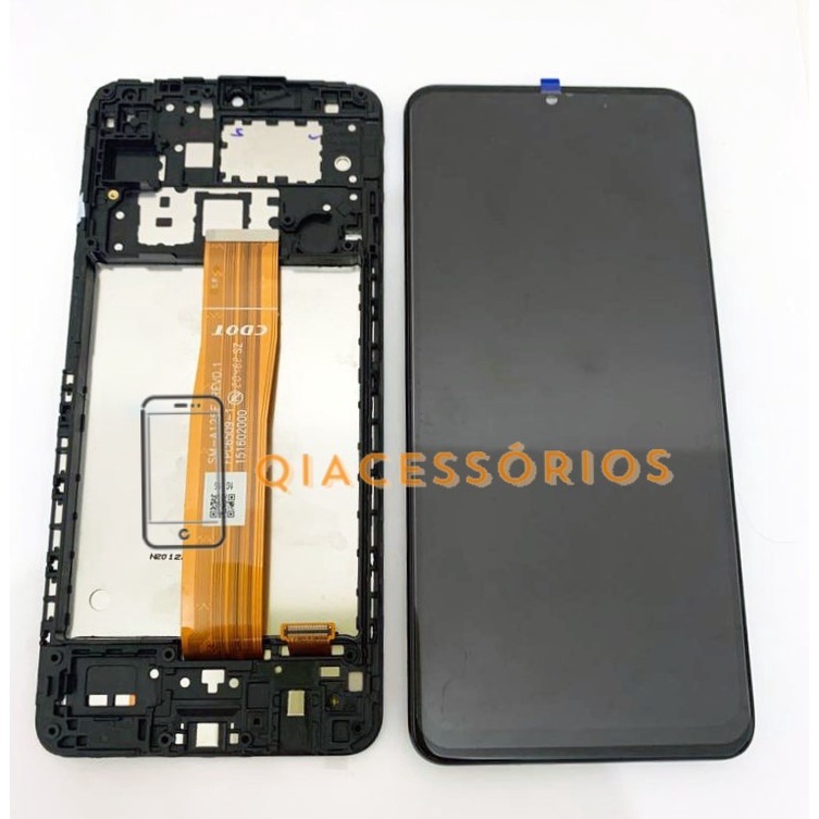 Display Tela Frontal Touch Completo Compatível A12 A125 Original COM ARO Pronta Entrega | Shopee ...