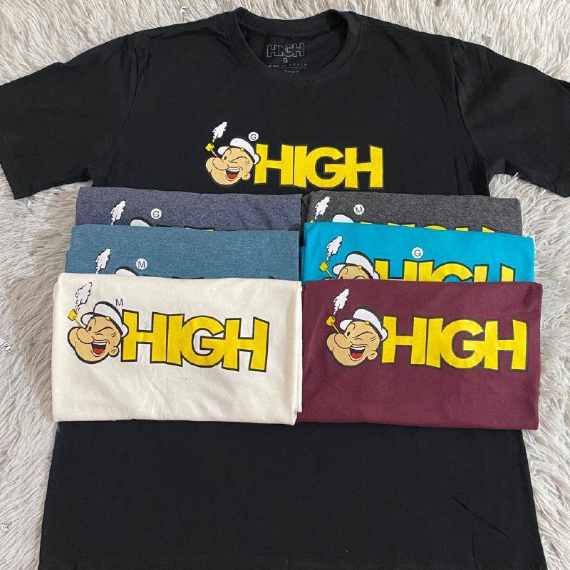 Camisa High Popeye | Shopee Brasil