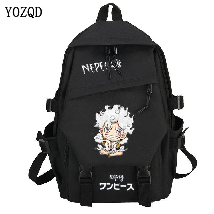 One Piece co-branded schoolbag Sun God Nika Luffy GEAR 5 Ace ins-style ...