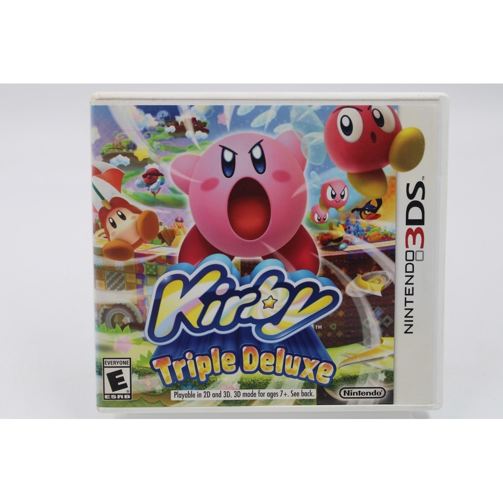 JOGO 3DS - KIRBY TRIPLE DELUXE (1) | Shopee Brasil