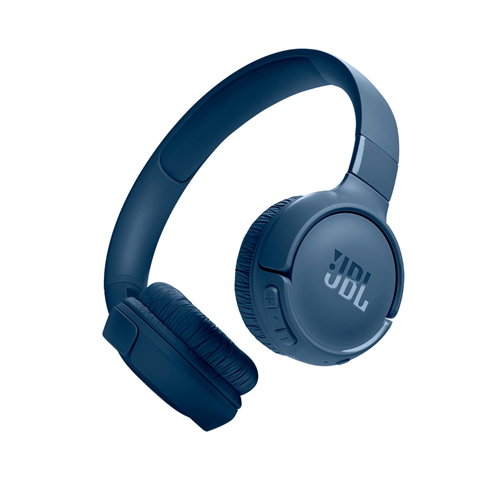 Fone de ouvido Headphone Bluetooth 57 Horas de Bateria Dobrável On Ear TUNE 520BT Azul JBL ...