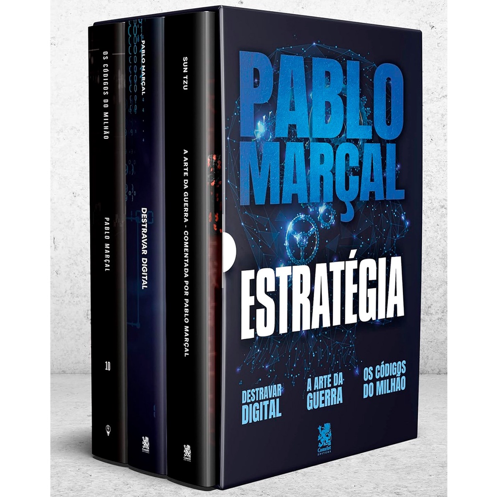 Coleção Estratégia Pablo Marcal - Box com 3 Livros - Camelot Editora ...
