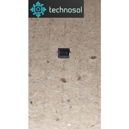 Diodo SS26 Diodo Sk26 Smd (10 unidades) | Shopee Brasil