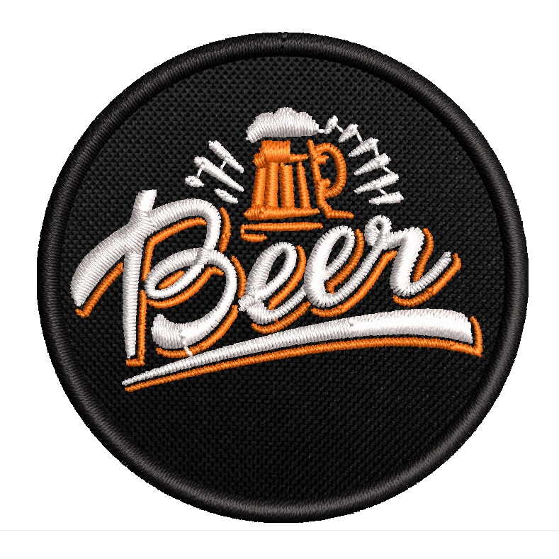 Patch bordado Beer 6cm | Shopee Brasil