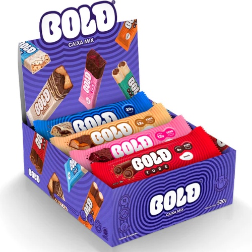 BOLD BAR CAIXA MIX (12 unid.) - BOLD BAR | Shopee Brasil