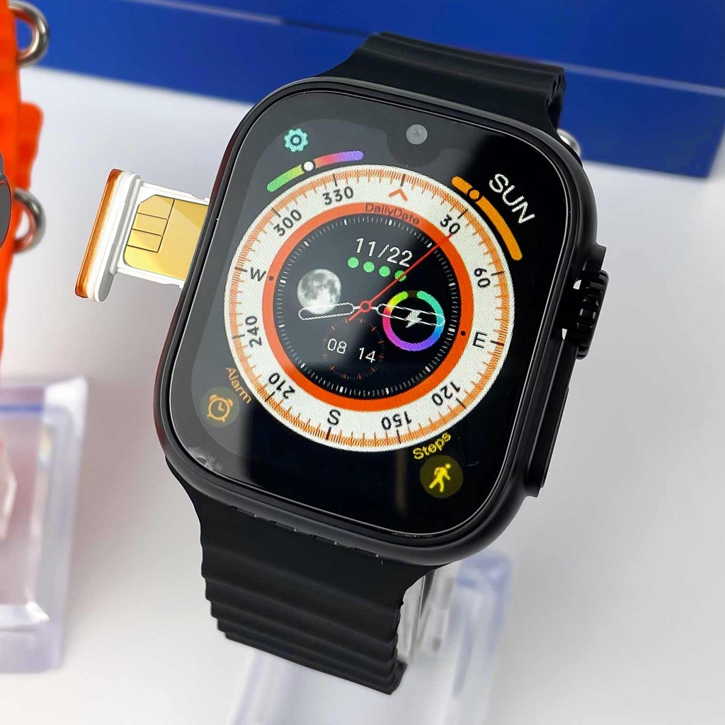 2024 Novo Relógio Inteligente C90 Max Com Slot SIM E Wifi Câmera GPS ...