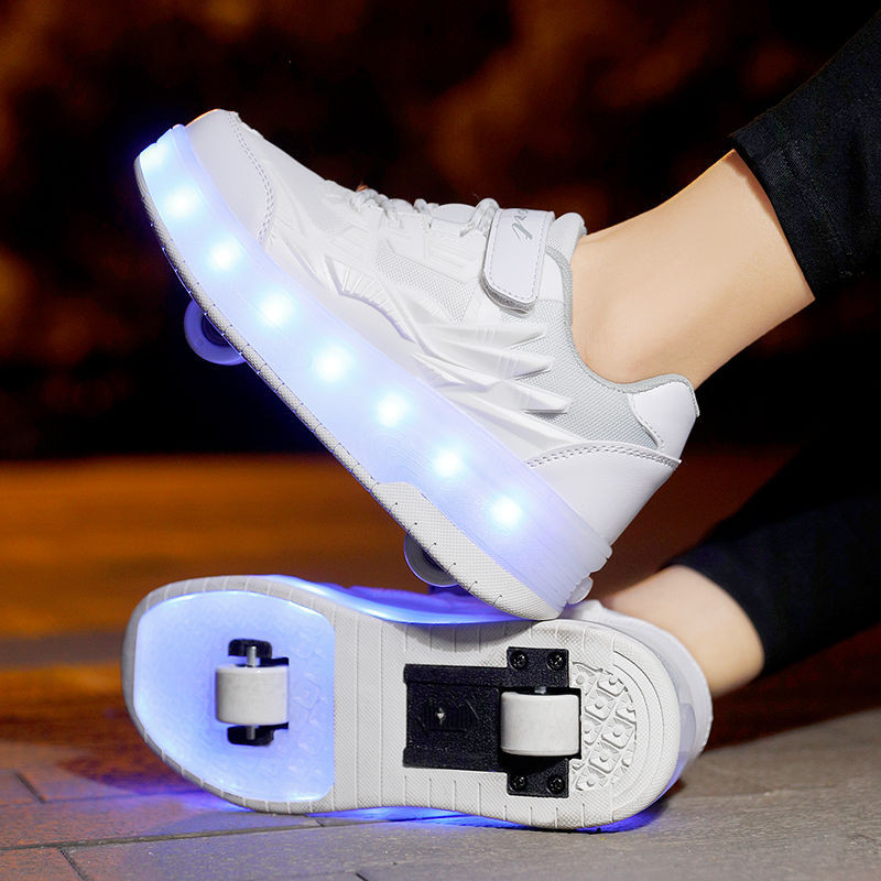 Sapatos de caminhada de duas rodas 2023 novo removível patins stealth ...