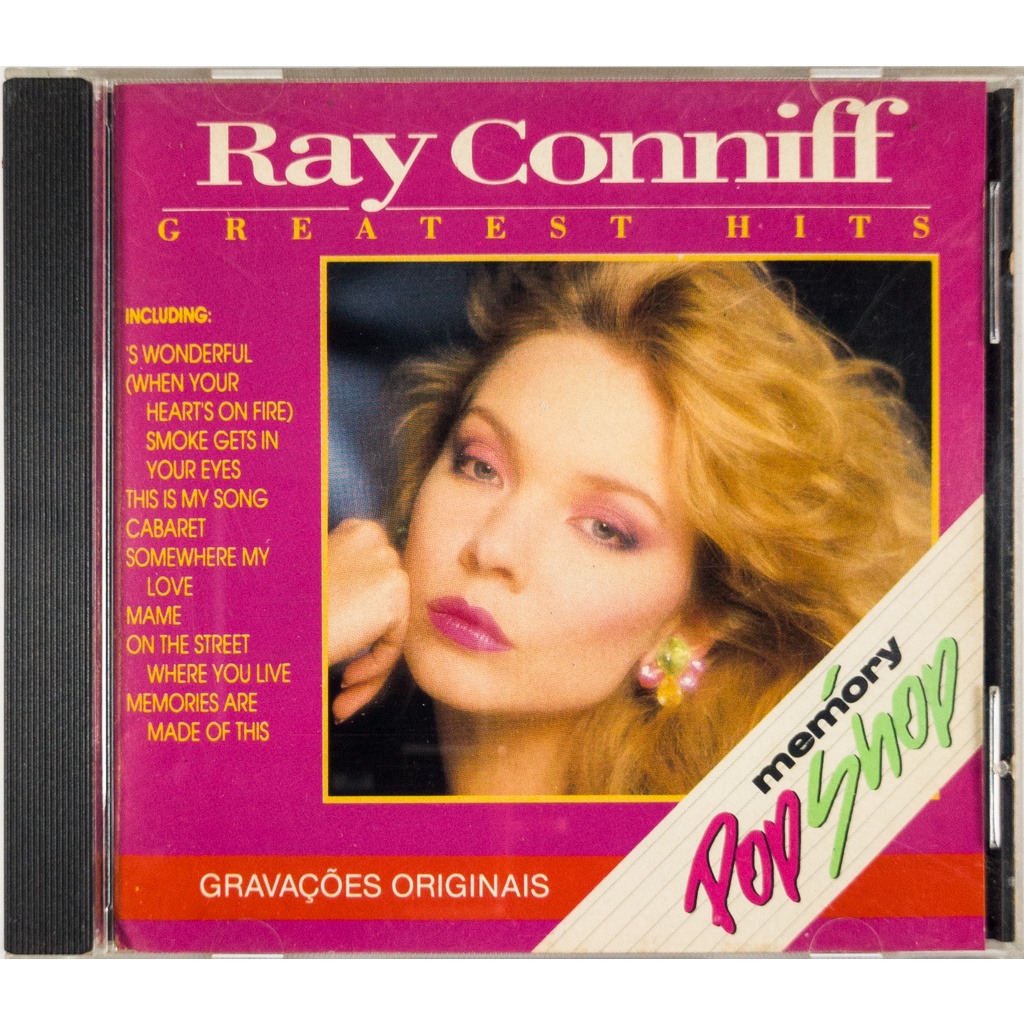 CD Ray Conniff Greatest Hits Memory Pop Shop | Shopee Brasil