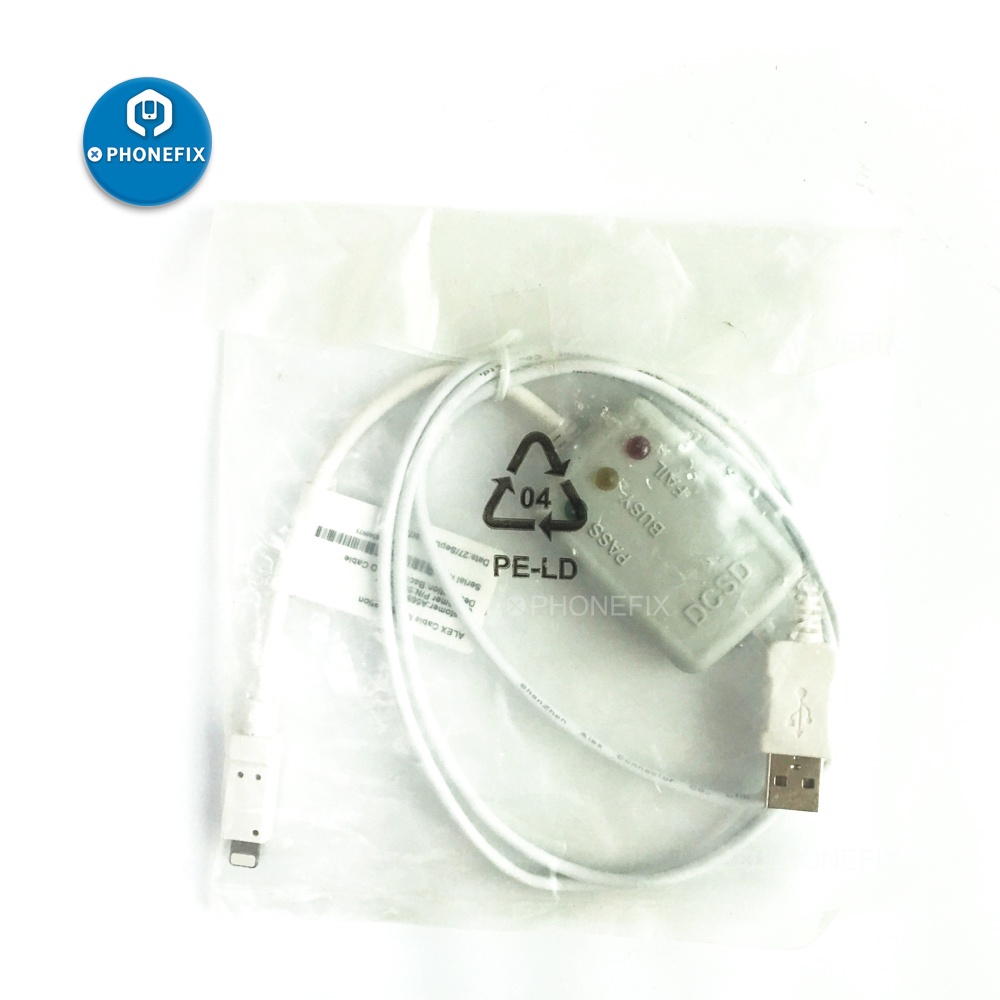 Cabo DCSD Alex USB Para iPhone 6S-X Linha De Engenharia De Porta Serial ...