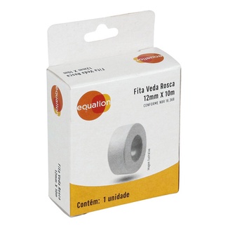 Fita Veda Rosca 12mm X 10m Equation | Shopee Brasil