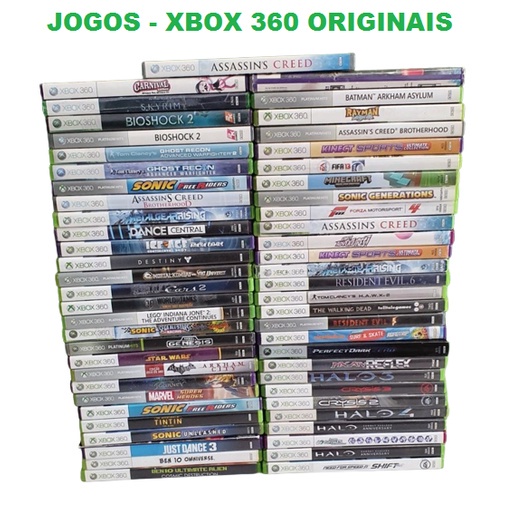 Jogos - Xbox 360 - Mídia Física - Original | Shopee Brasil