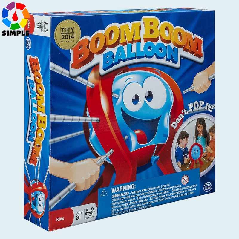 Spin Master Games, Boom Boom Balloon Game | Shopee Brasil