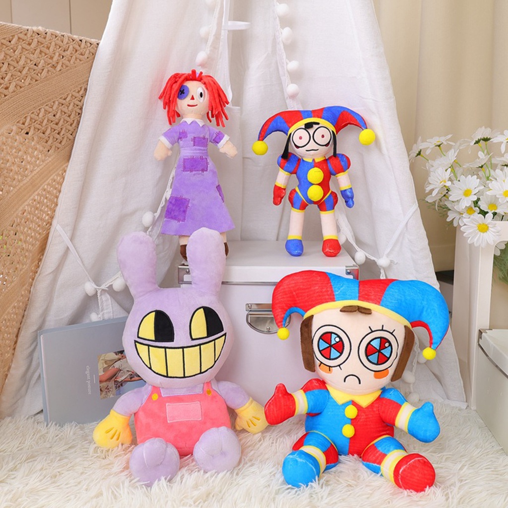 Boneca De Circo Kawaii De 30cm Para Crianças A Incrível Brinquedo De ...