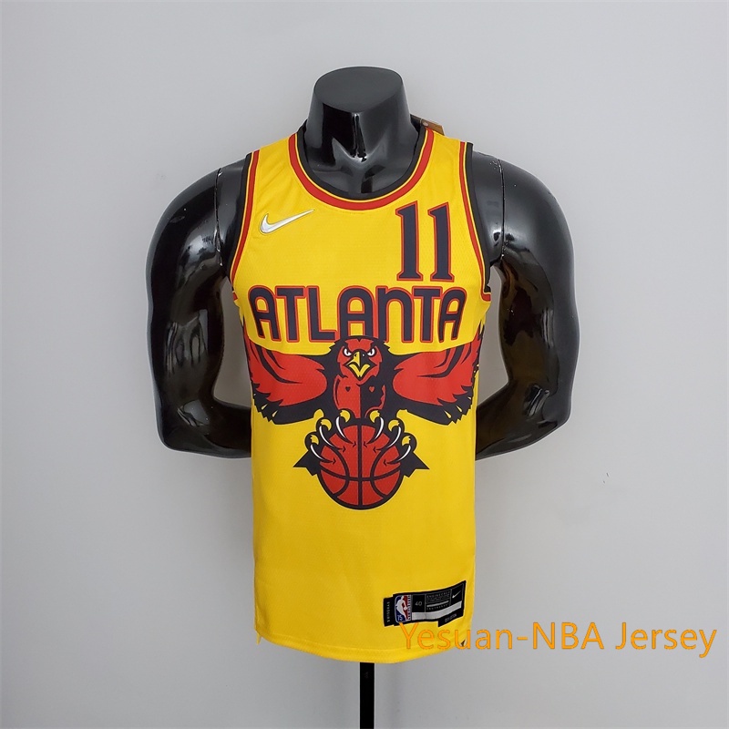 Muito Novo e Mais Novo Hot Pressionado Atlanta Hawks Trae Jovem 11 ...