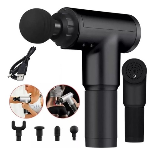 Pistola Massageadora Muscular 4x1 Elétrica Profissional Aparelho Massageador | Shopee Brasil
