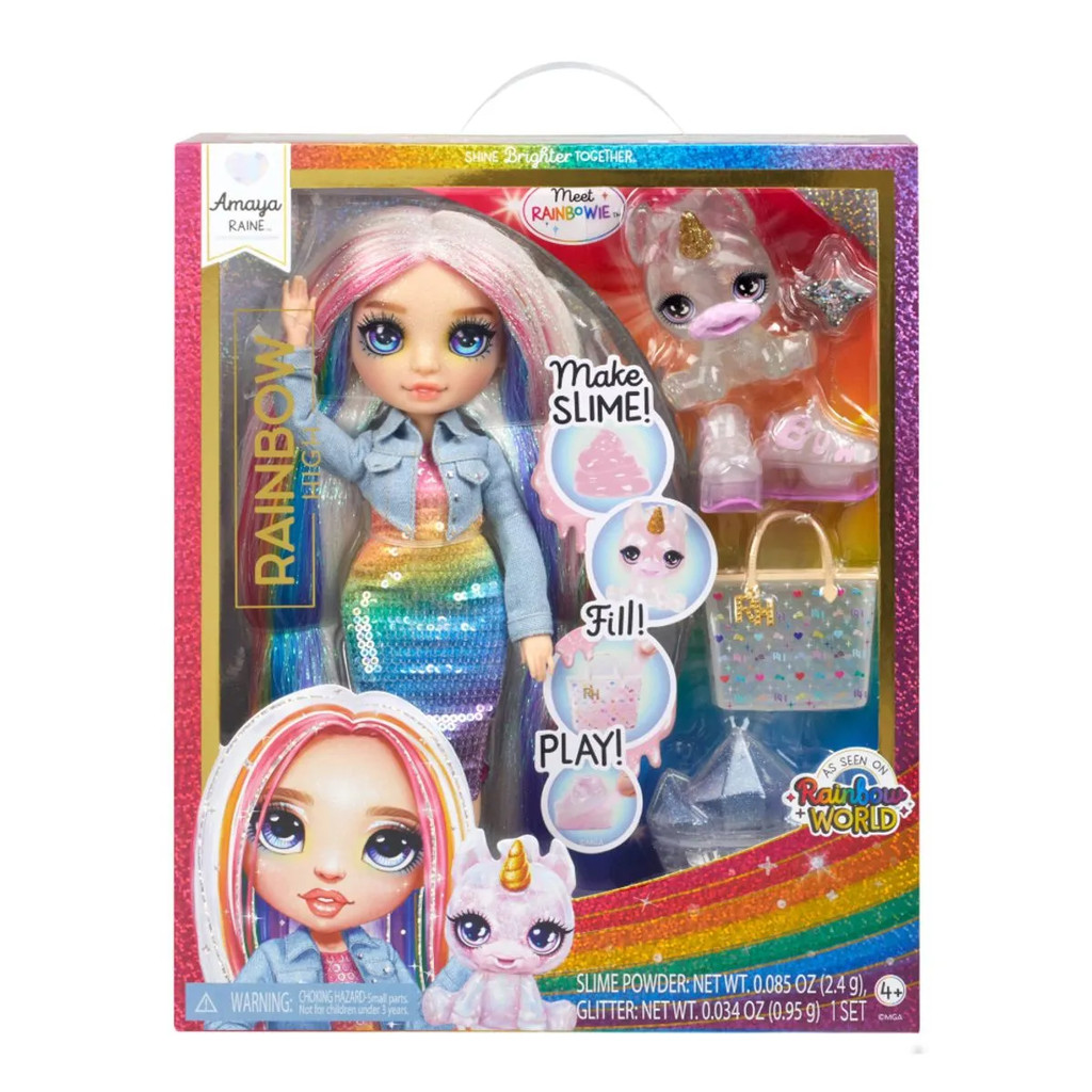 Boneca Rainbow High Classic Fashion Doll Amaya Raine - MGA | Shopee Brasil