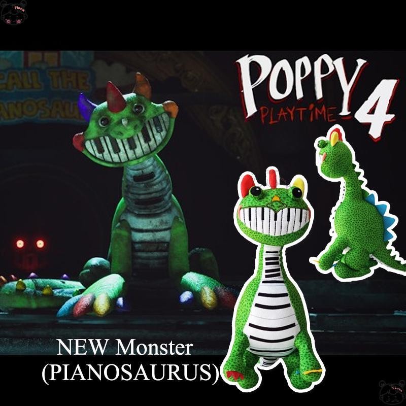 Poppy Playtime 4 Pianosaurus Animais De Pelúcia Jogo De Terror ...