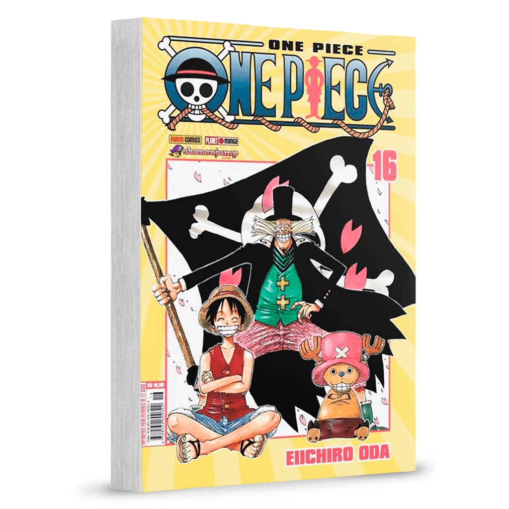 Mangá One Piece - Vol. 16 (Panini, lacrado) | Shopee Brasil