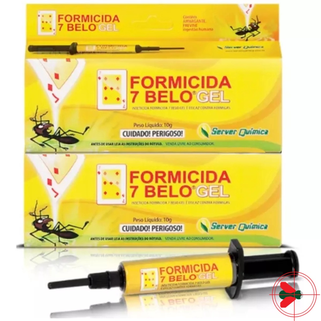 Kit Com 2 Formiga Caseiras Formicida Gel 10g | Shopee Brasil