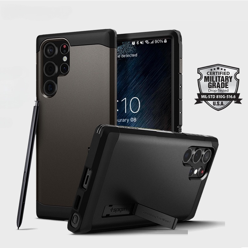 SPG Armadura Resistente Suporte De Anti-Rachaduras Para Samsung S23 ...