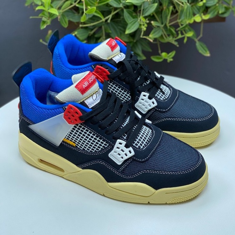 Union LA x Jordan Air 4 retro sp " off noir " Sapatos De Basquetebol ...