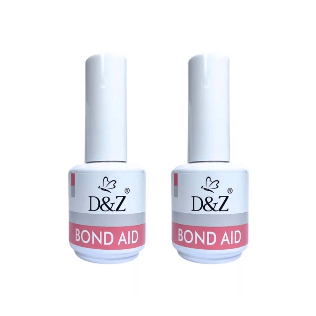 KIT 2 Bond Aid D&Z 15ml Para Alongamento Unha Gel Acrigel Fibra ...