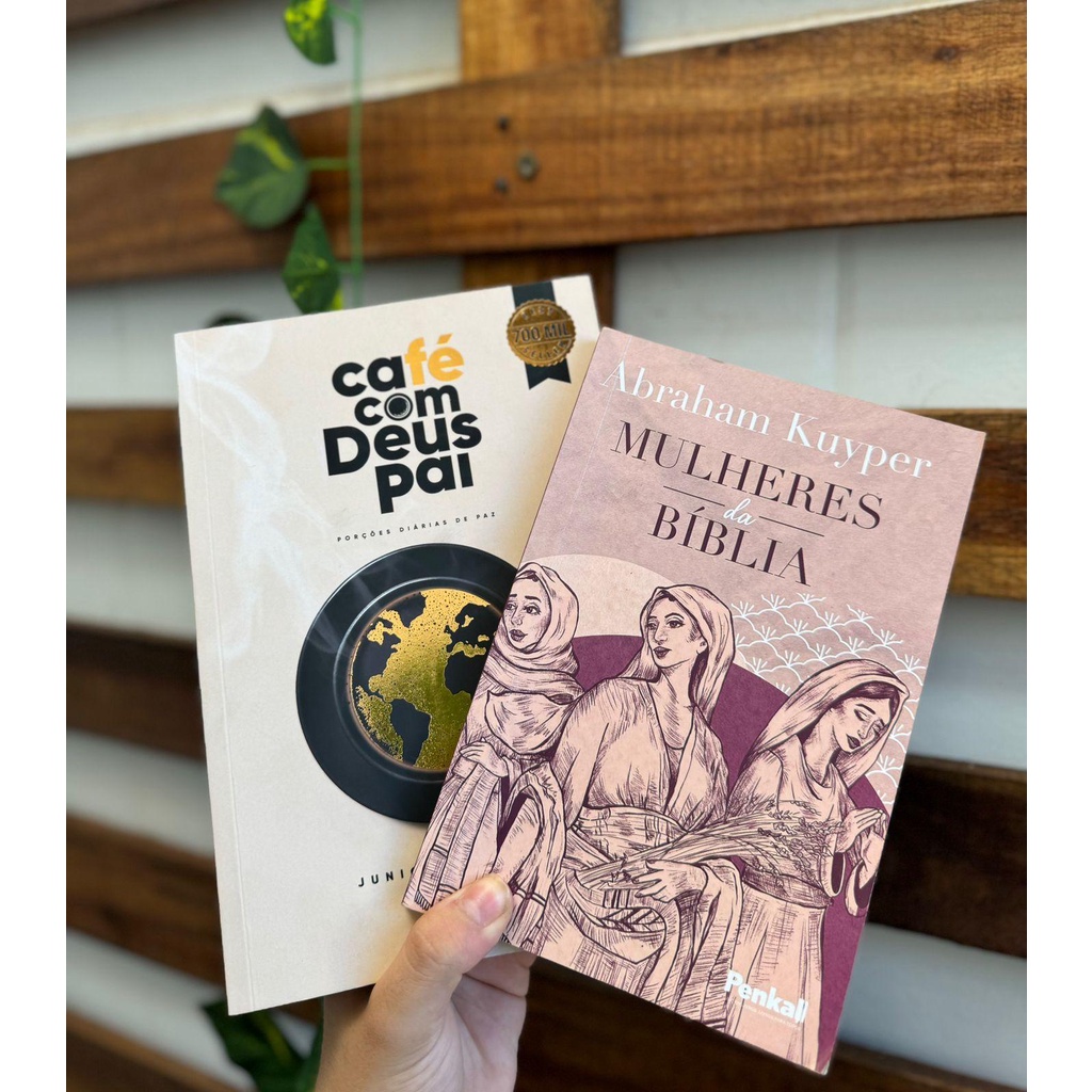 Kit Café Com Deus Pai 2024 | Junior Rostirola + Mulheres da Bíblia ...