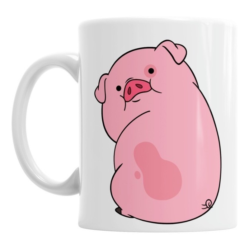 Canecas Gravity Falls Pato Cerdito Personalizadas | Shopee Brasil