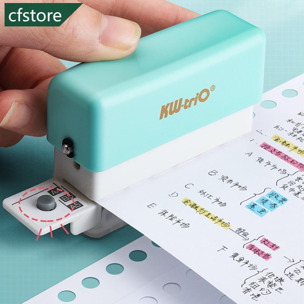 CFSTORE Mini Puncionadeira De 6 Furos Para Cadernos De Folhas Soltas ...