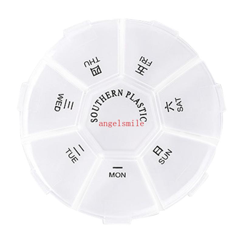 Ace Portable 7 Grids Daily Weekly Mini Para Organizador De Caixa De ...