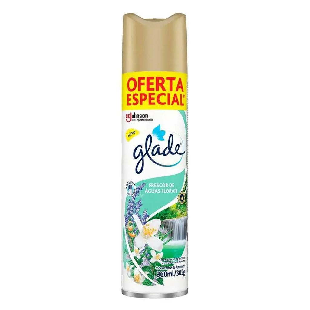 Bom Ar Glade Aero Águas Florais 360ml | Shopee Brasil
