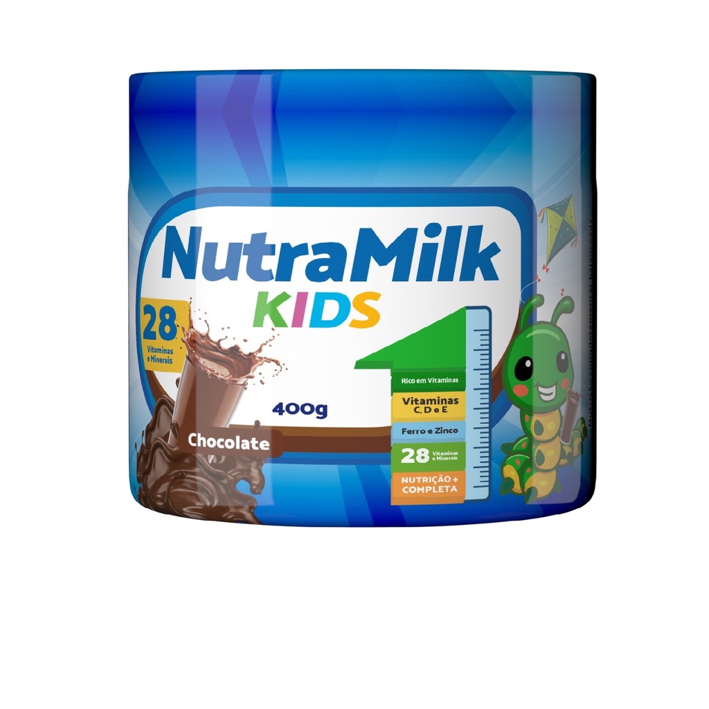 Nutra Milk Kids 400G Chocolate | Shopee Brasil